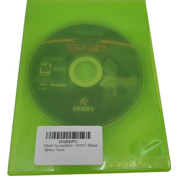 Xbox | Video Games & Consoles | Xbox Swat Global Strike | Poshmark